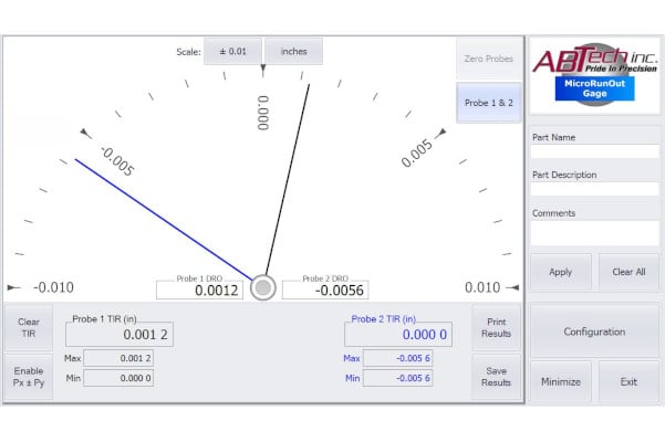 FormCheck MicroTIR Gages | Total Indicator Reading | ABTech